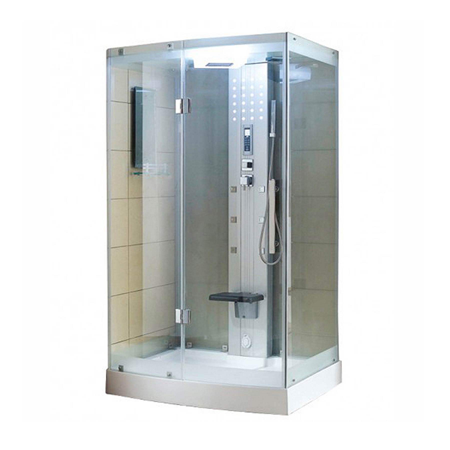 Mesa WS-300 1-Person Walk-In Steam Shower | AnySauna